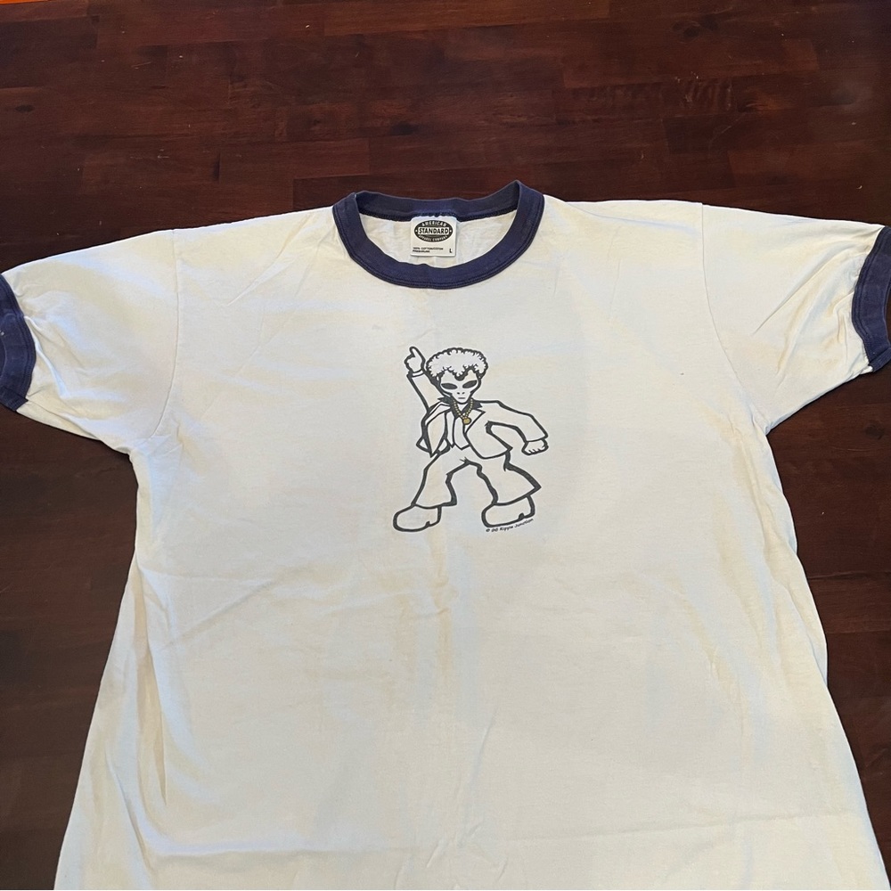 Vntg 1996 Ripple Junction Alien Tee; Abduction Thread… - Gem